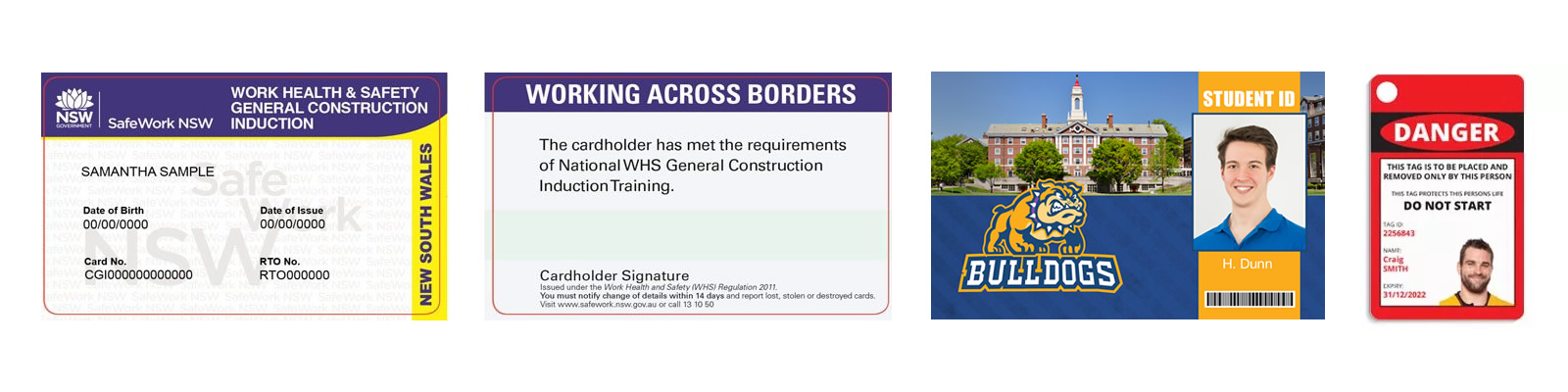 Construction, Mining & Logistic Staff ID Card Solutions